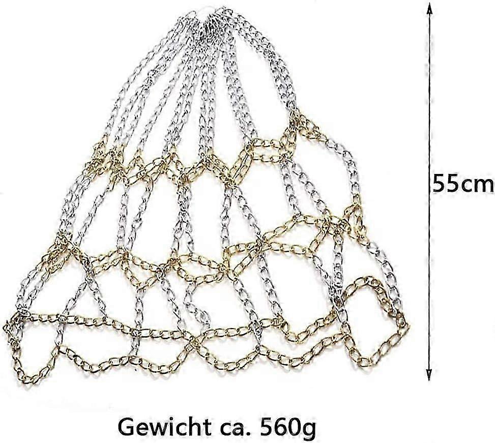 Basketball net, chain basketball hoop, metal net basketball basket net ...