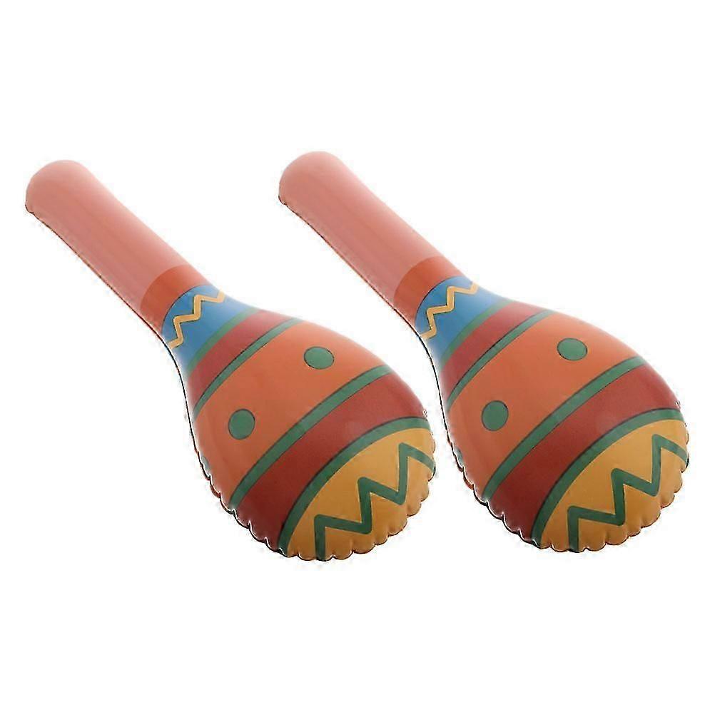 Inflatable Musical Maracas Toy For Children's Party Decorations Light ...