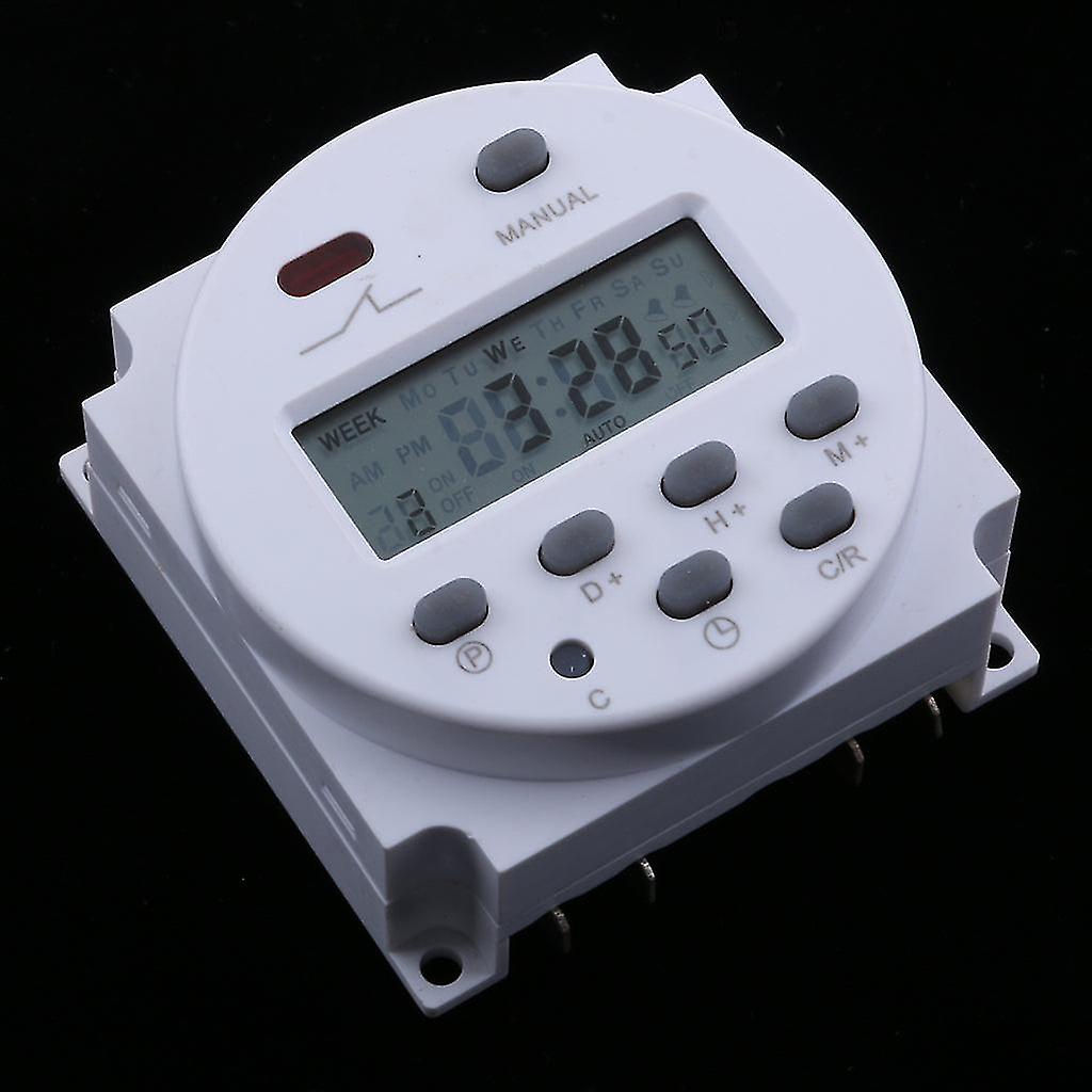 Timer Switch For Solar Lights Digital Programmable Timer Dc/ac 12 Volt ...