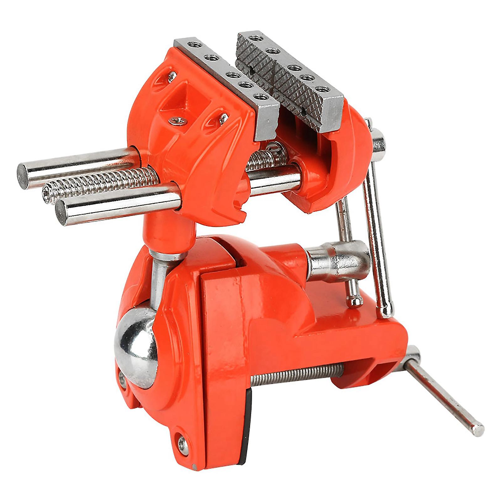 Mini 360°Rotating Clamp Vise Adjustable 70mm Jaw Width Vise Table Clamp ...