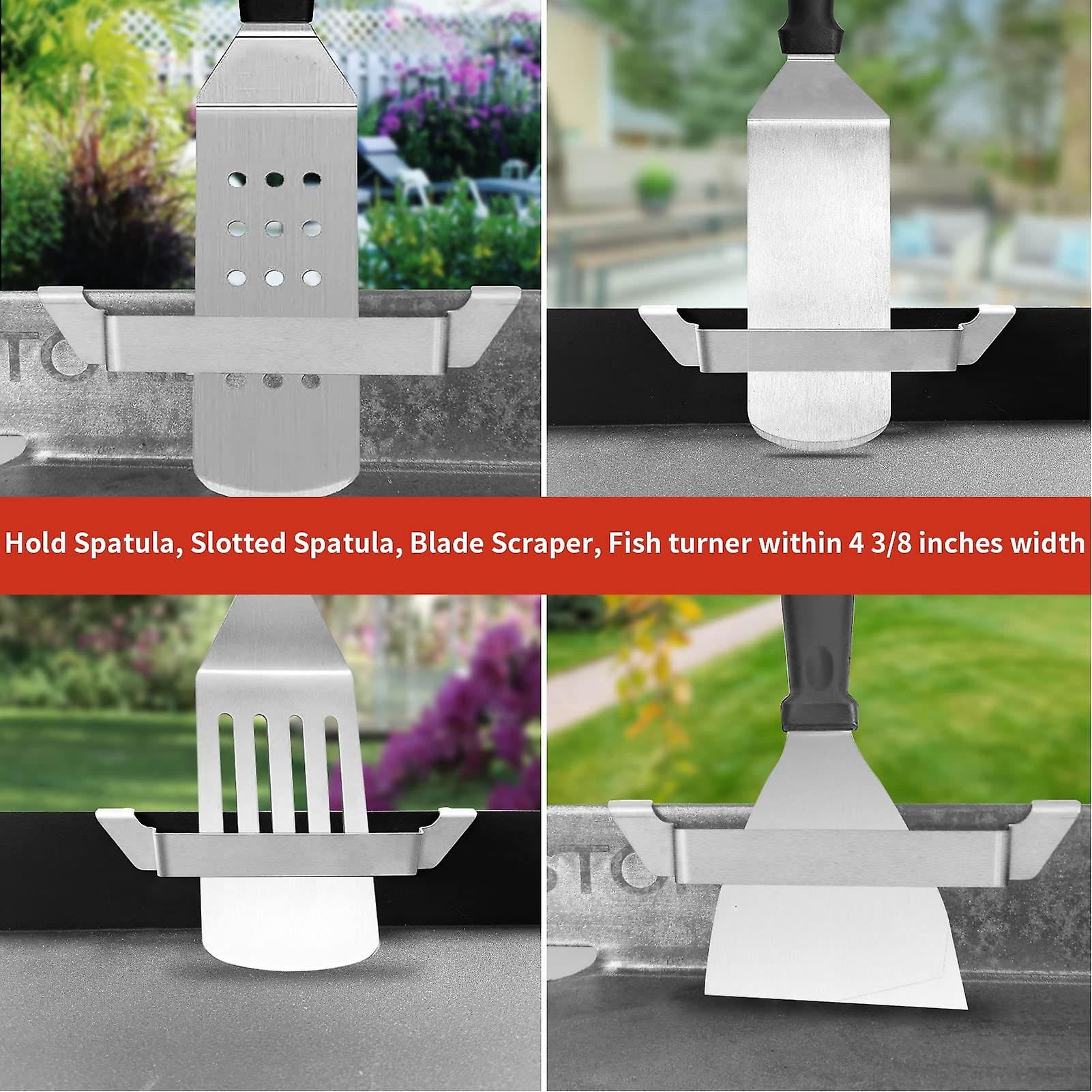 Stainless Steel Grill Rack Holder Durable Heat-Resistant BBQ Utensil ...