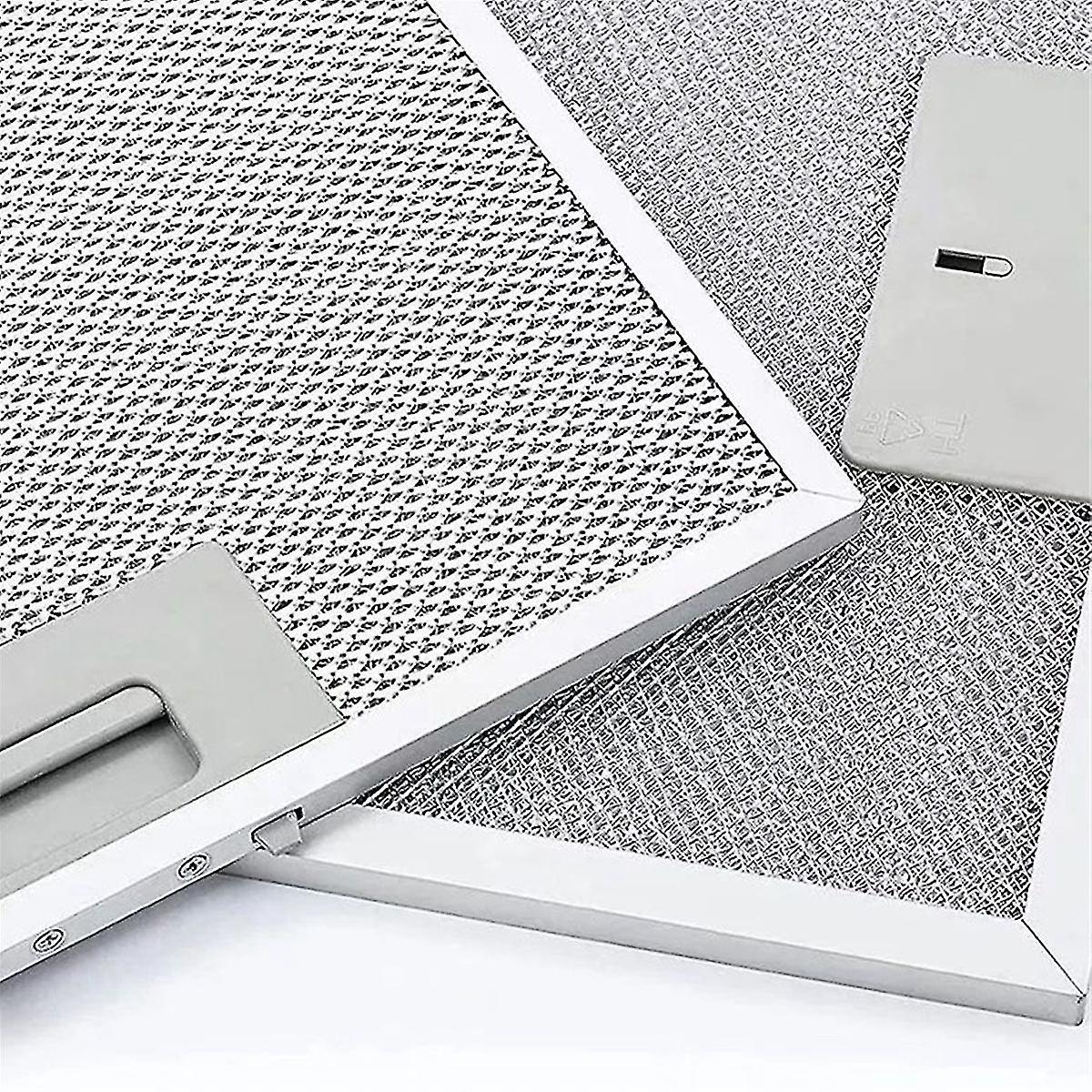 2pcs Range Hood Filter Cooker Hood Grease Filter Kitchen Extractor ...