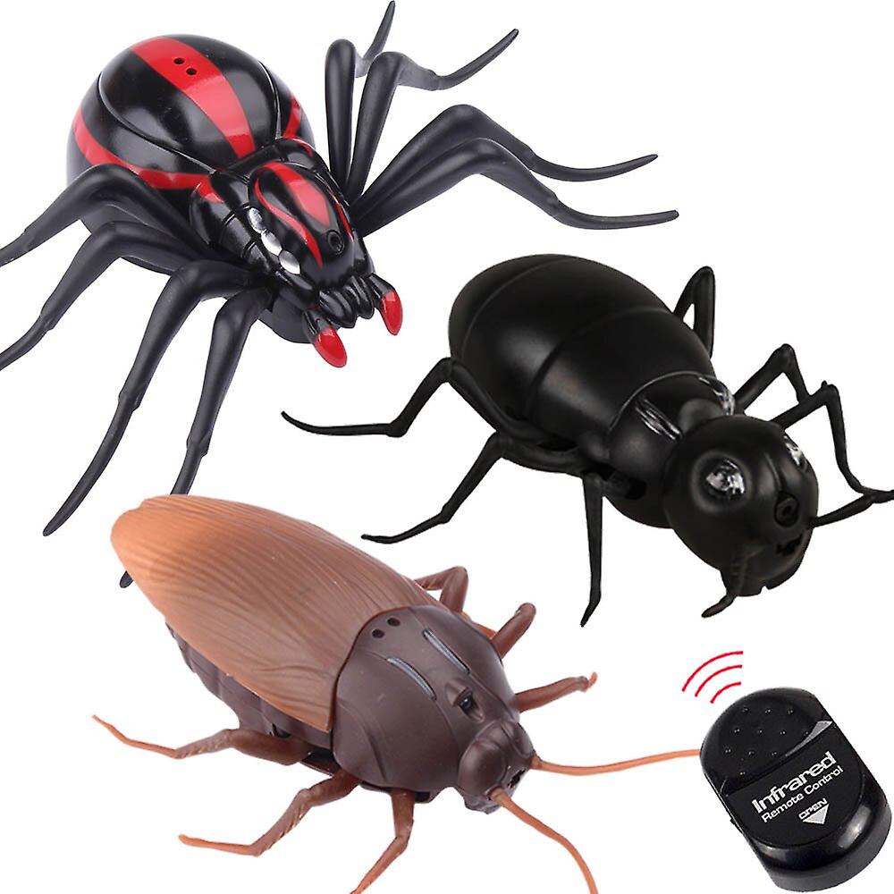 Horrible Infrared Rc Cockroach Remote Control Simulation Roach Spider ...