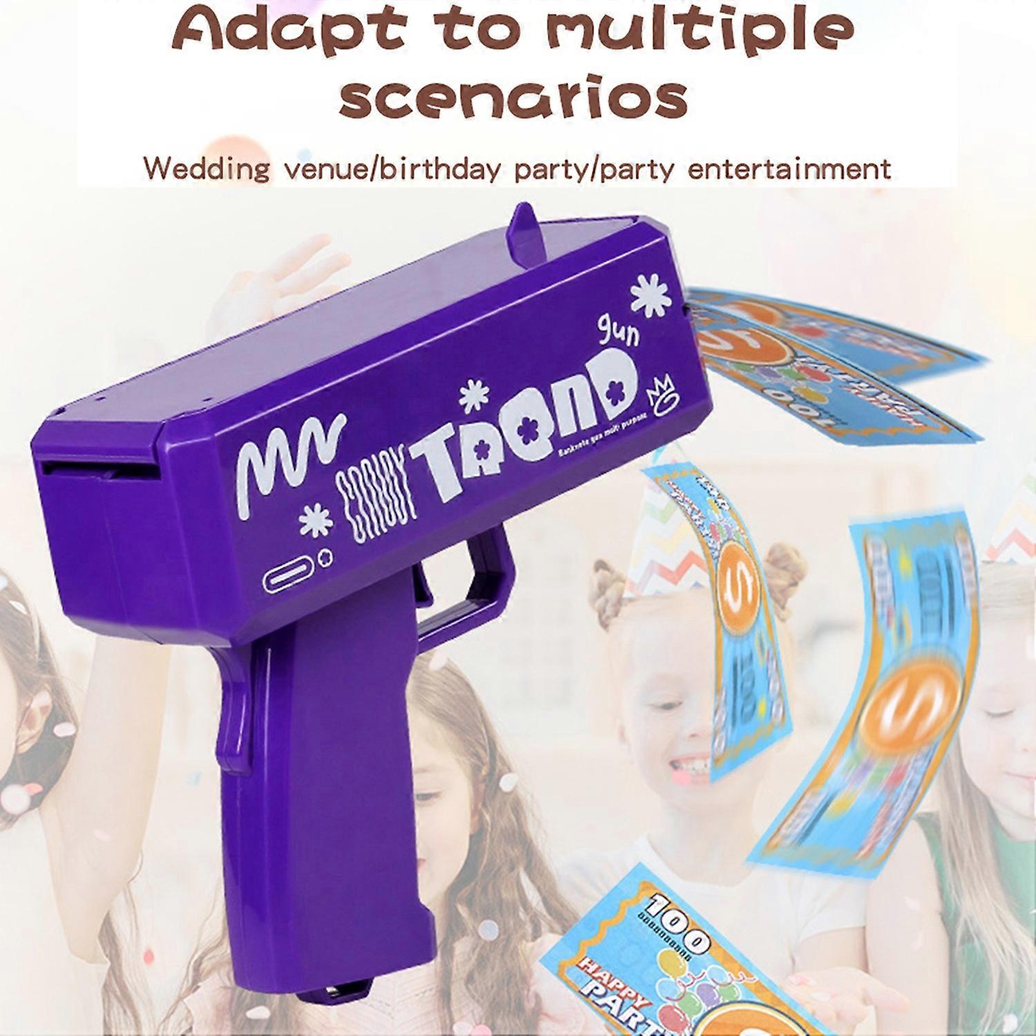 Money Shooter Toy Roller Design High Horsepower Motor Fake Money ...