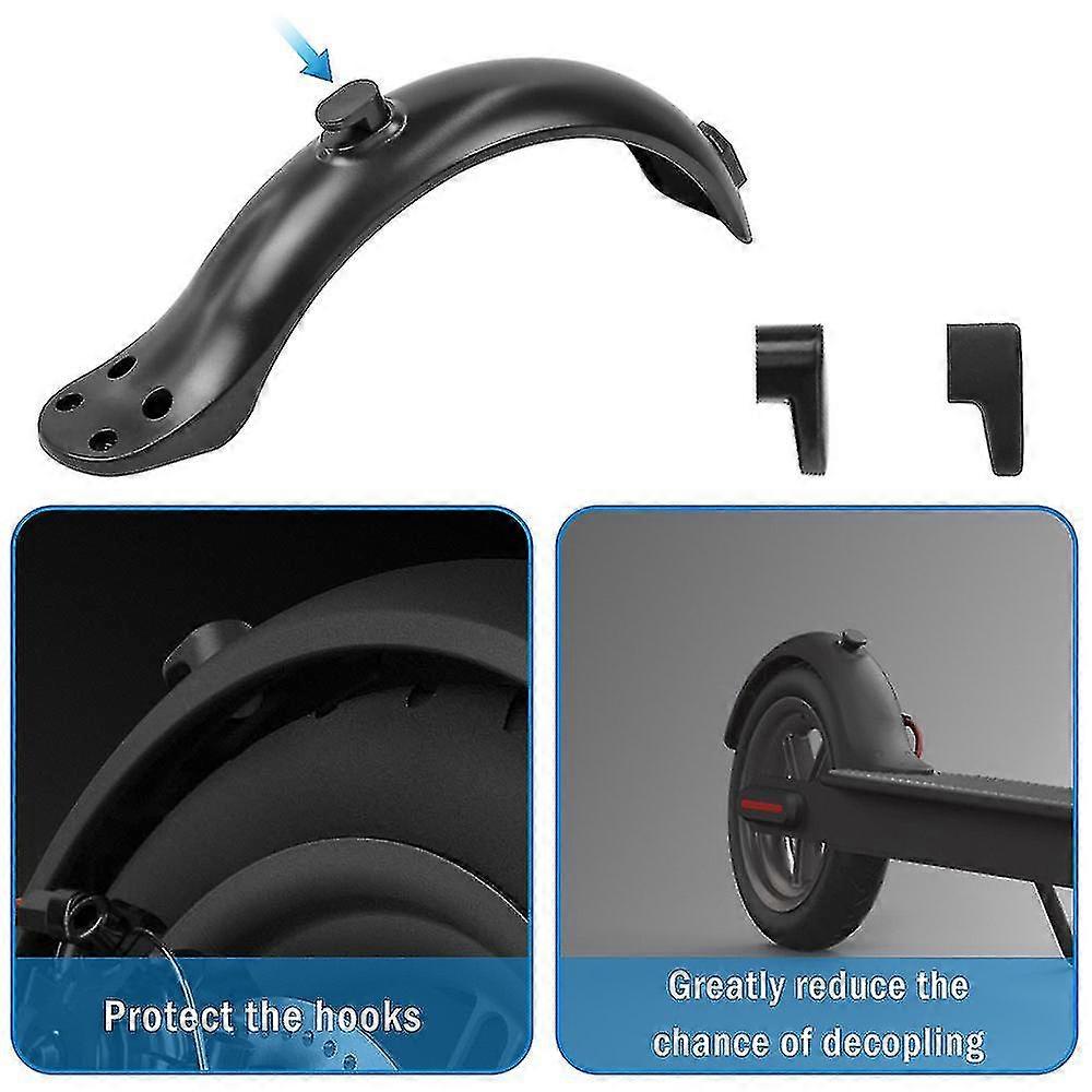 Electric Scooter Rear Mudguard Bracket Tail Light For 4 Screws Fender ...