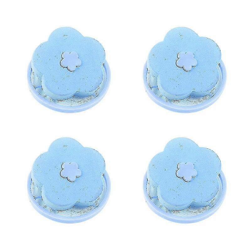 4pcs Washing Machine Hair Filter Floating Pet Fur Lint Hair Removal ...