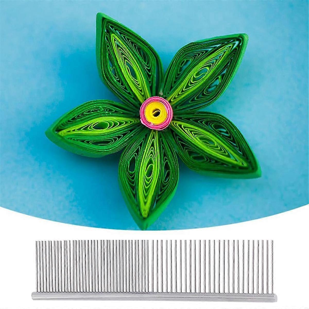 3 Sizes Paper Quilling Tool Comb Carding Holder Create Strip Loops ...
