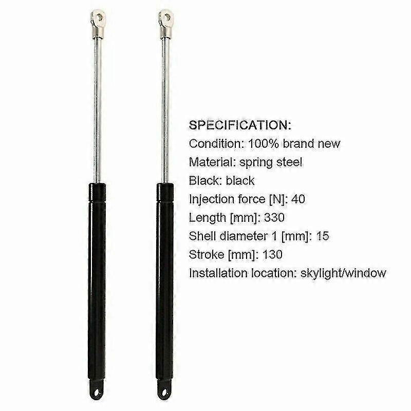 2pcs Gas Struts Suit Dometic For Seitz Heki Caravan Hatch Skylight High ...