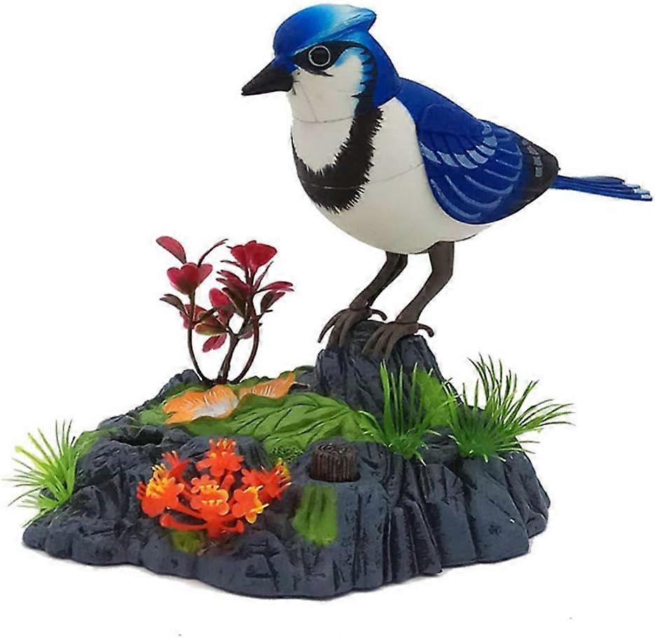 Electronic Talking Repeating Parrot Singing Bird Chirping with Motion ...