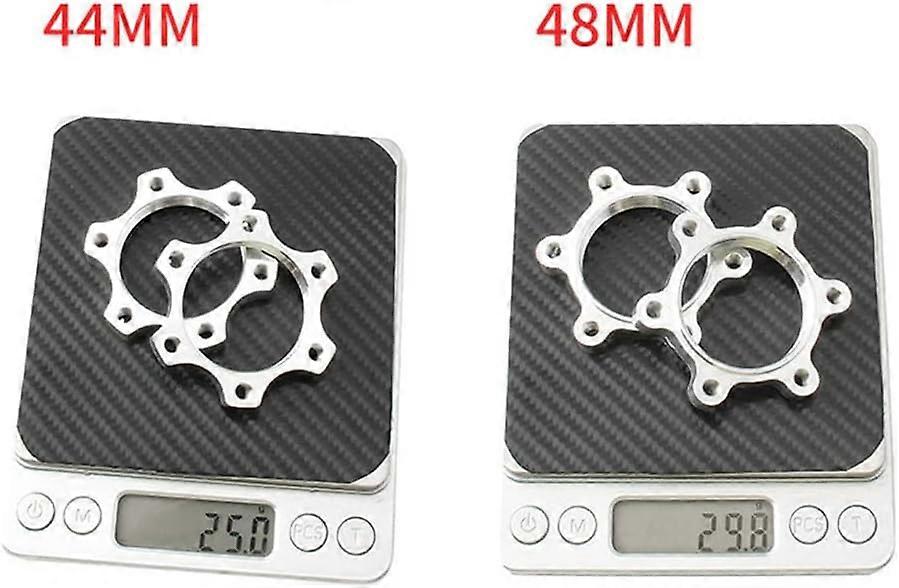 Bike Hub Adapter,44mm Screw Bike Disc Brake Flange Adapter Center Brake ...