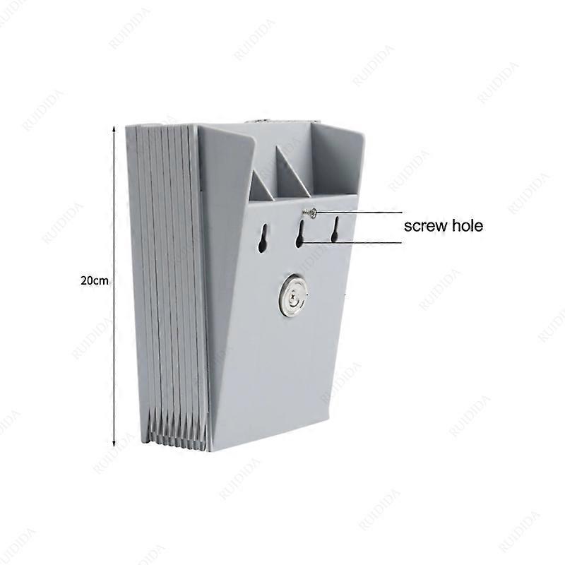 Time Card Holder Clock Cards Rack Clocking Plastic Stand for time ...