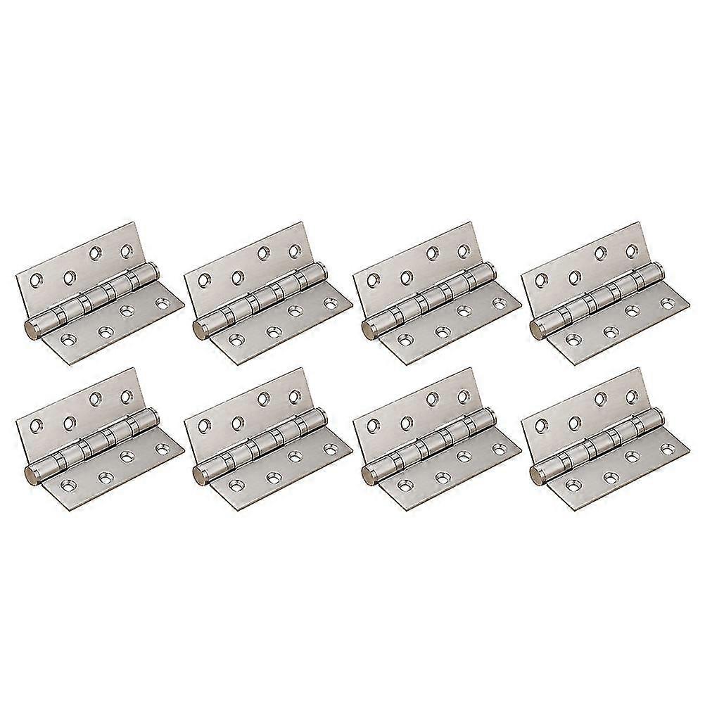 8pcs 4 Inch Door Hinge Stainless Steel Flap Hinge Counter Back Flap ...