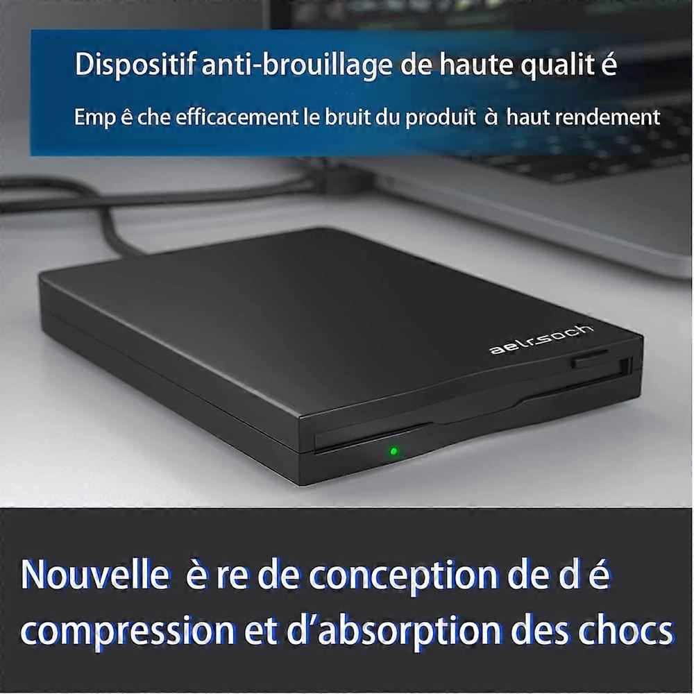 USB External Floppy Disk Drive, 3.5 inch floppy disk reader, 1.44 MB ...