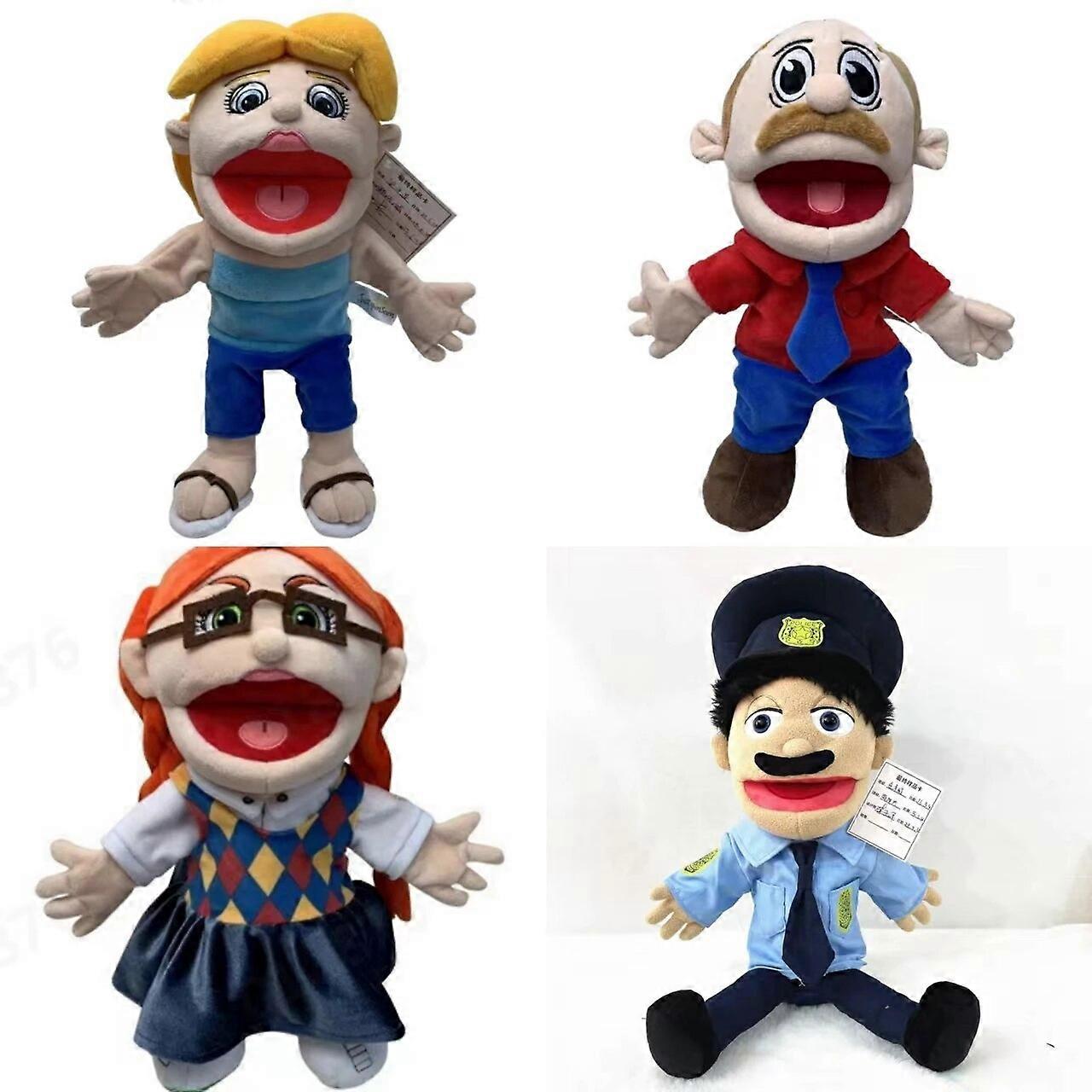 Jeffy Dad Puppet Sml Puppets Jeffy Plush Toy Jeffy Dinosaur Doll Family ...