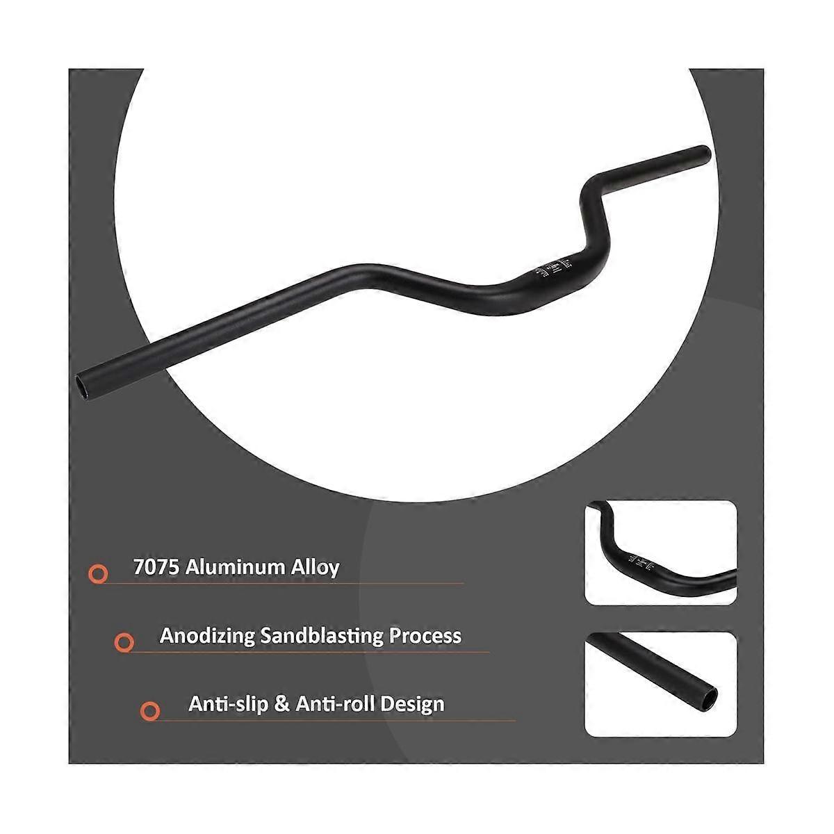 Handle Bar Heightened, Motorcycle Handlebars 7/8 Inch 22mm Aluminum ...