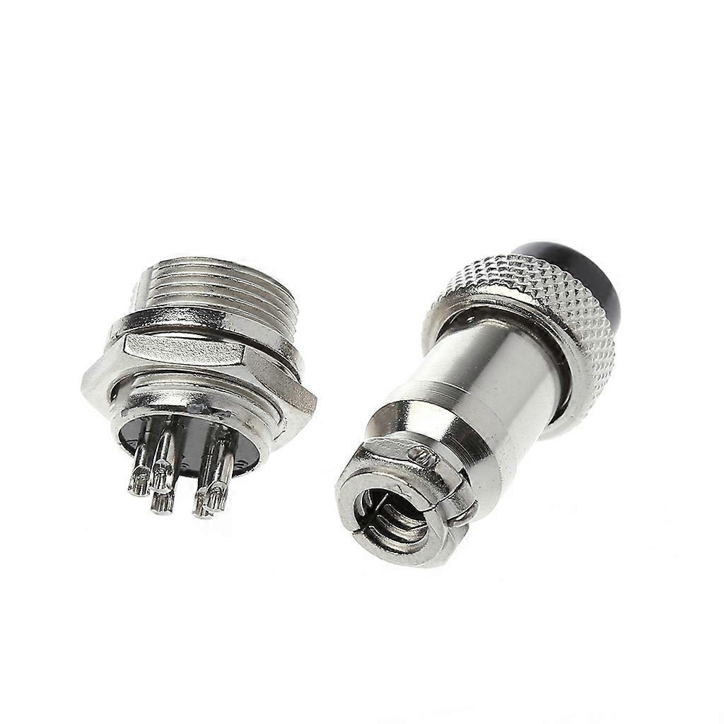 Aviation Plug Male & Female Wire Panel Metal Connector 16mm 2/3/4/5/6/8 ...