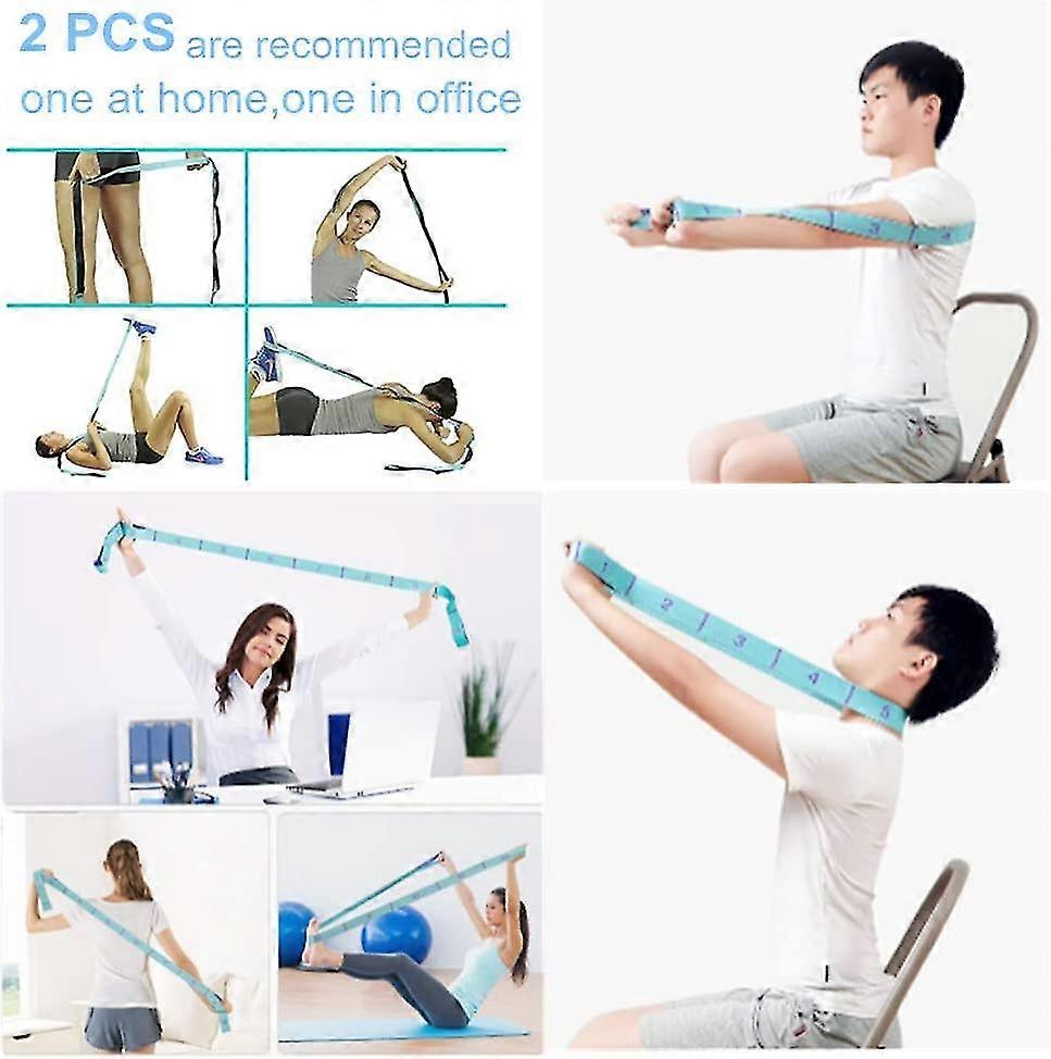 Stretching Straps Hamstring Stretcher Device Elastic Exercise Band Yog ...