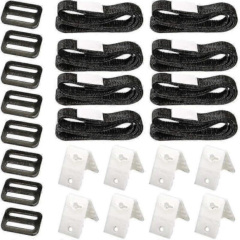 Set Of 8 Universal Fixing Straps For Swimming Pool Cover | Fruugo UK