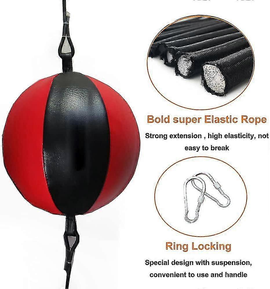 Double Head Boxing Ball Boxing Ball Speed Ball Set Adult Training Speed ...