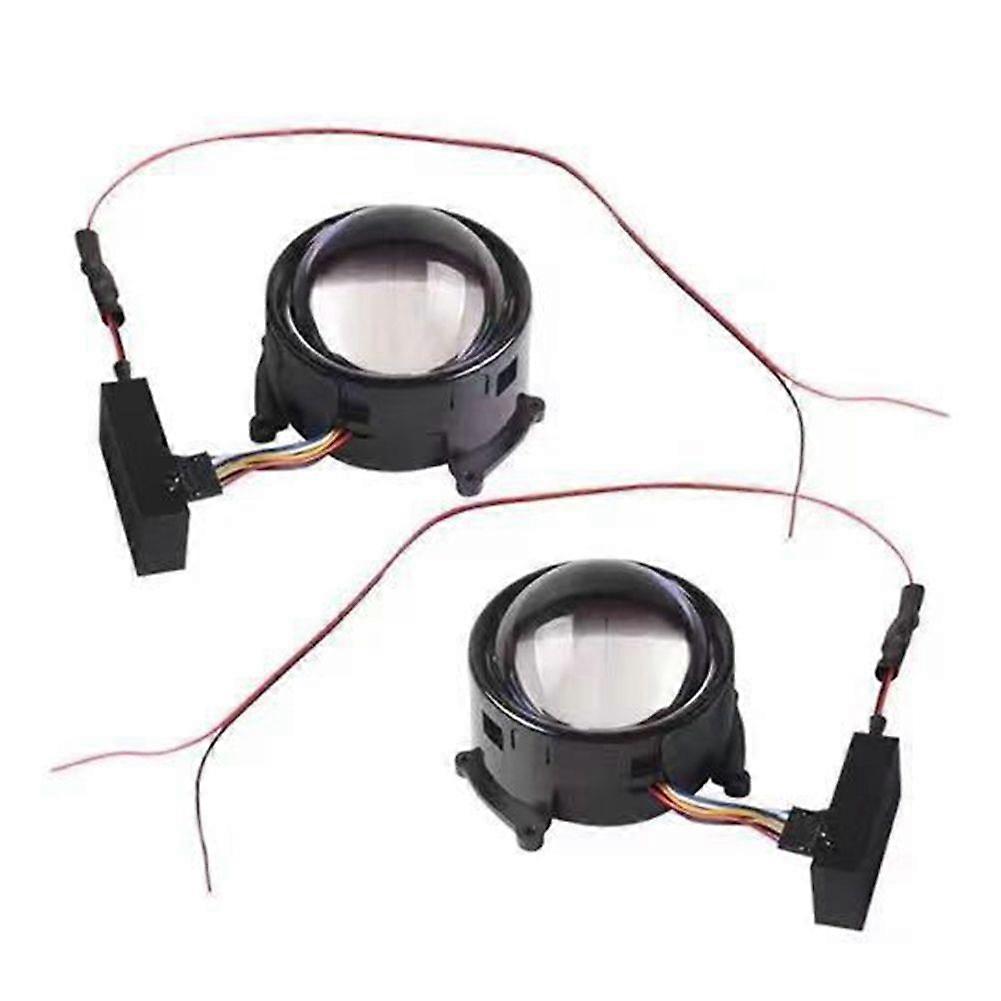 Universal 3 Inch Car LED Devil Eyes Dynamic Eye Headlight Mangekyo ...