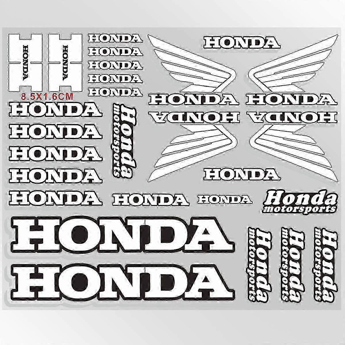 For Honda Stickers Decals Motorcycle Tank Logo Kit | Fruugo UK