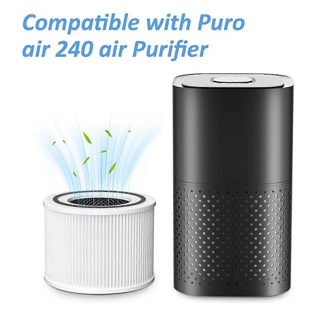 2Pack Replacement Filter for Puro 240 Air Purifier PuroAir HEPA 14 ...