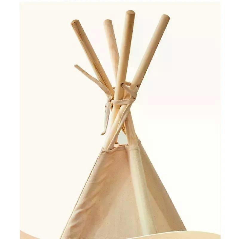 con Portable Teepee Tent Large Play House for Children Tents Kids Canvas Indian Play Tent Wigwam ...
