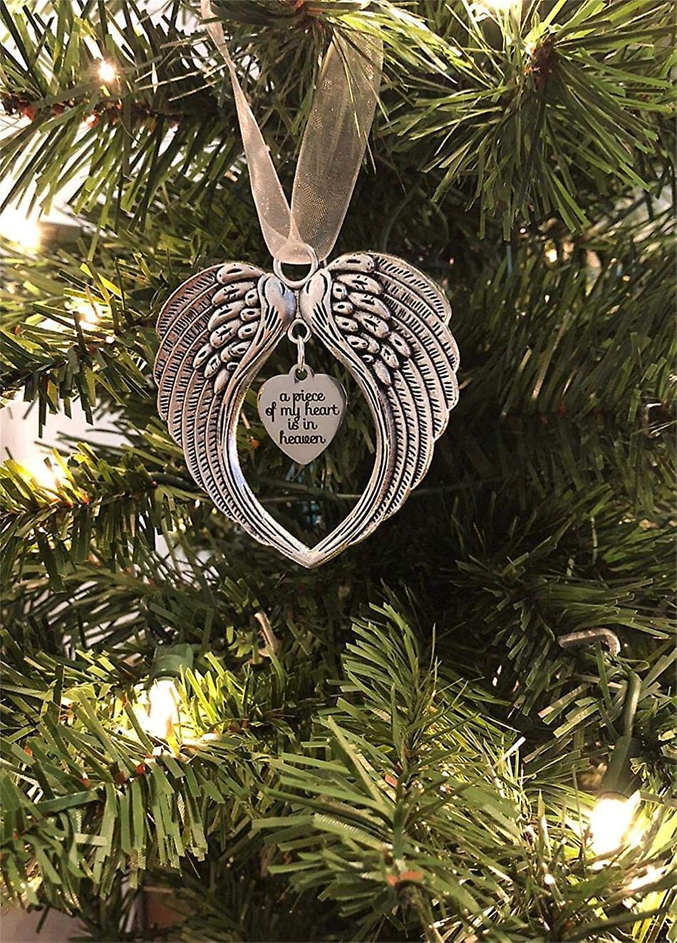 Angel Wings Memorial Ornament Hanging Bauble Stylish Tree Hanging ...