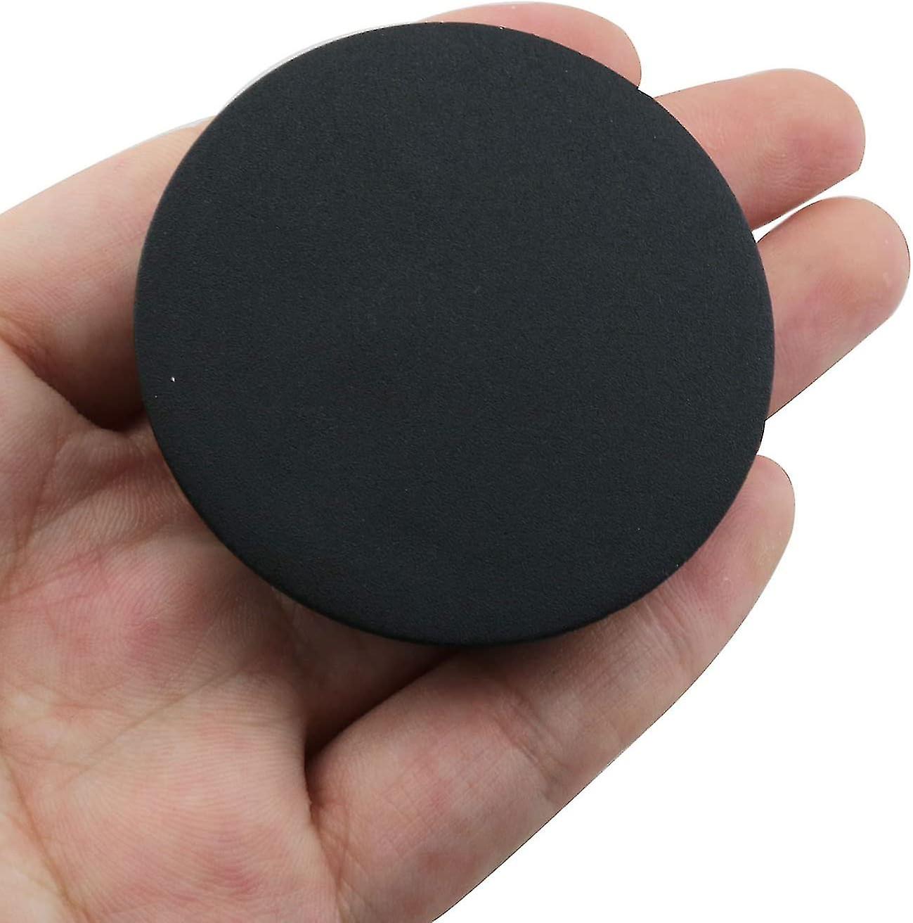 10pcs Black Hole Plugs 50mm/2" Plastic Round Flush Type Snap In Locking ...