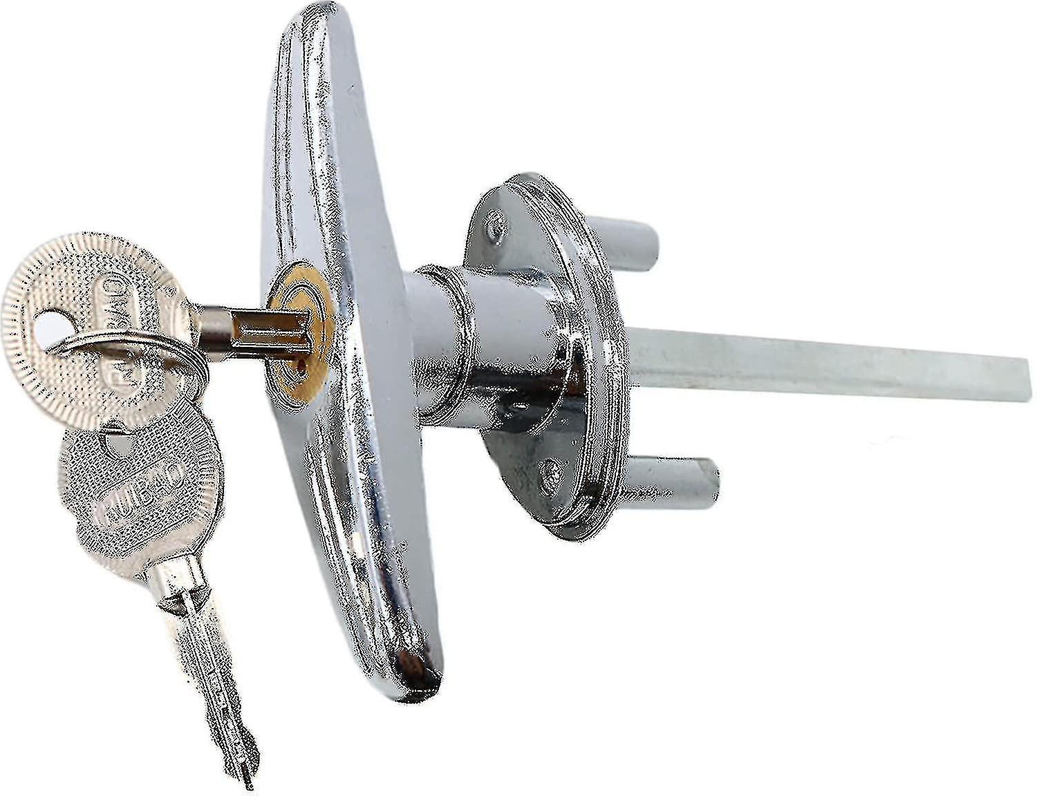 Garage Door Keyed T-handle Lock Kit With 2keys,universal Shed Door Lock ...