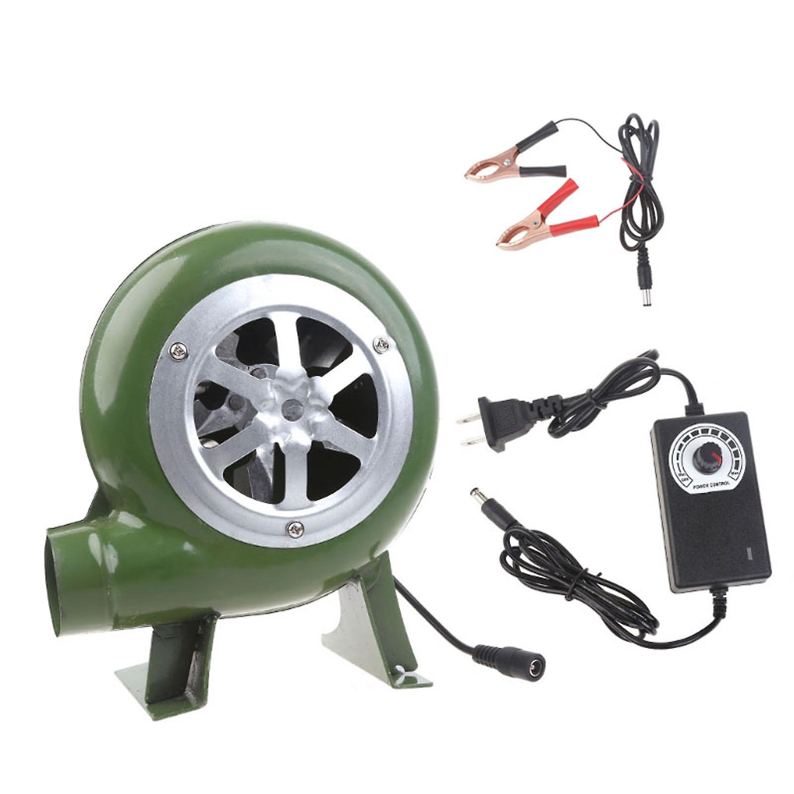 100v 220v Blower Fan 30/40/60/80W 3-12V Small Gasifier Fan Adjustable ...