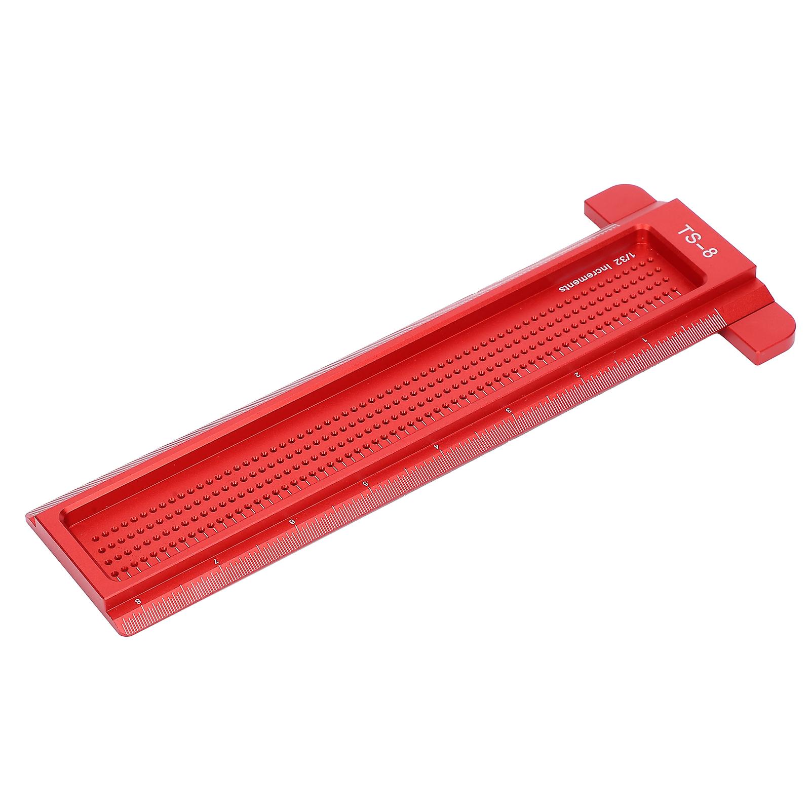 T-Type Ruler Hole Scriber: Mini Line Scribing Woodworking Carpenter ...