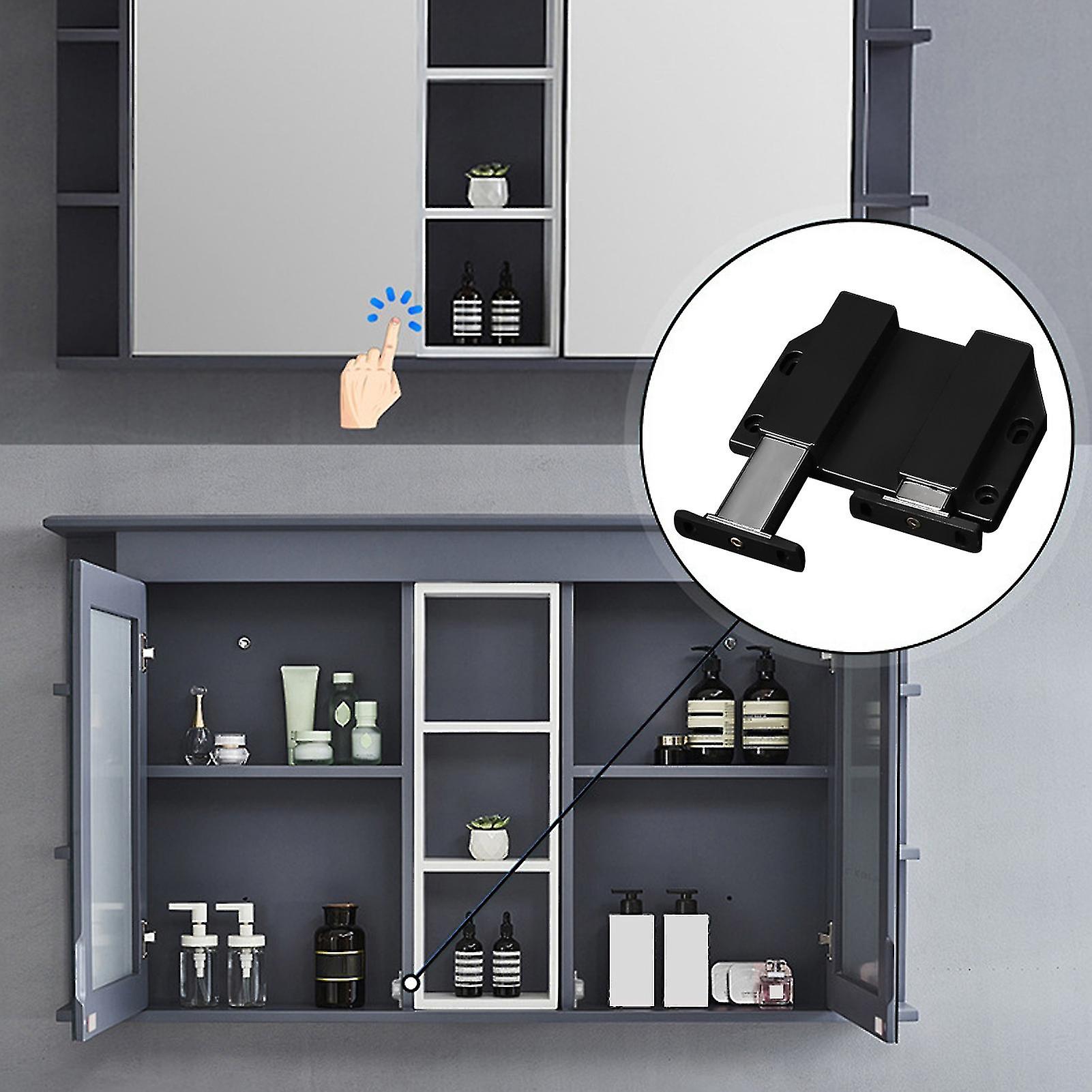 Magnetic Push Latch Heavy Duty Push To Open Abs Strong Suction Double ...