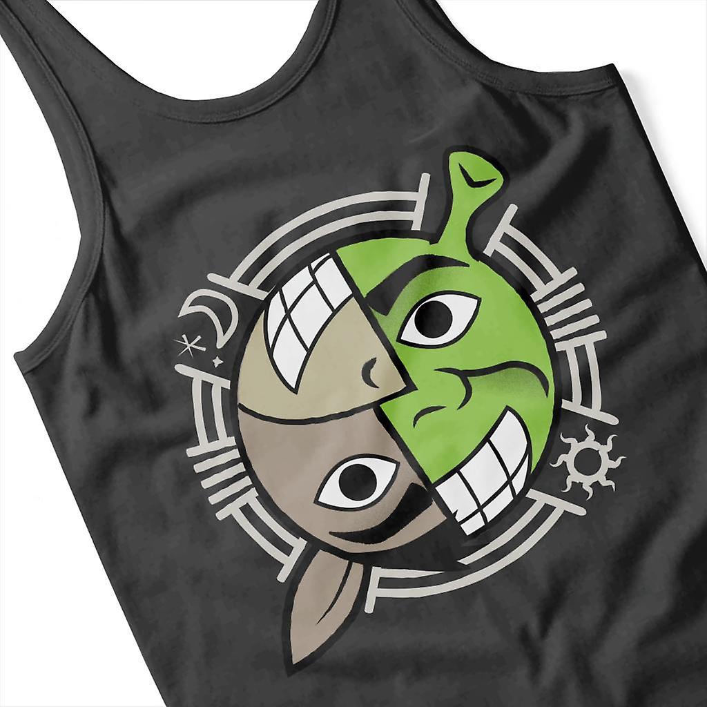 Shrek And Donkey Smiling Character Heads Women's Vest | Fruugo US