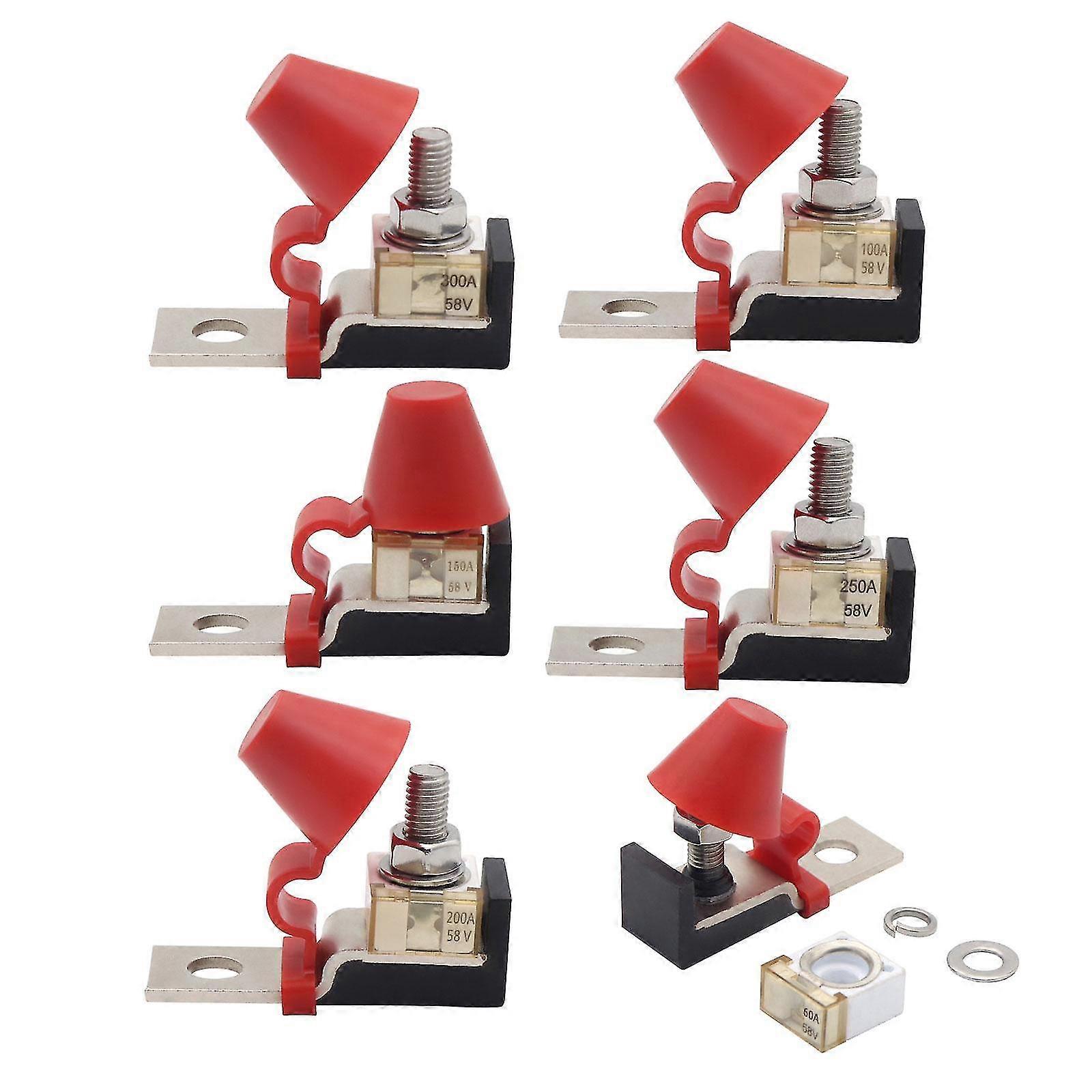 Mrbf Terminal Fuse Block Compact Marine Rated Battery Fuse For Boat 60a ...