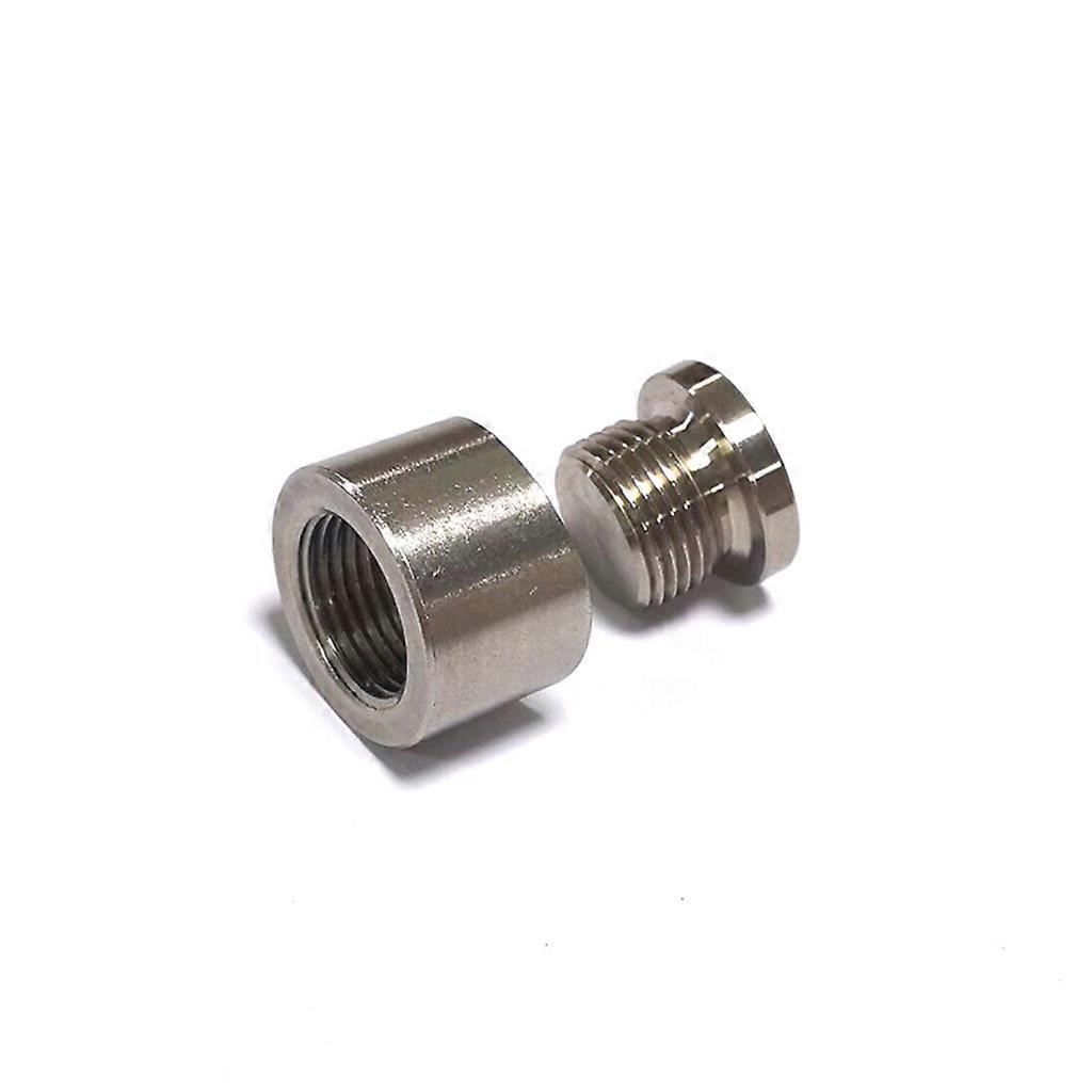 M18x1.5 O2 Oxygen Sensor Wideband Plugs Nut Stepped Cap Fittings Weld Bung | Fruugo UK