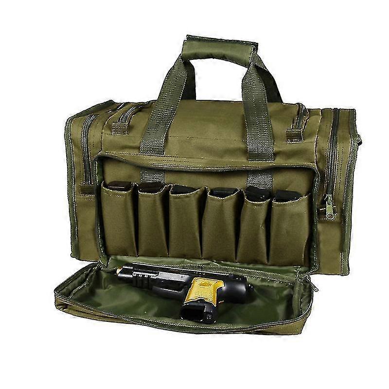 Tactical Gun Range Bag For Handguns And Ammo, Shooting Duffle Range ...
