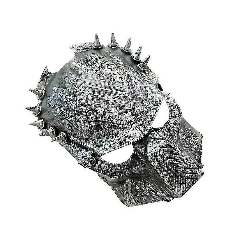 Predator Mask Halloween Horror Mask Lone Wolf Mask Rivet Snap Iron Mask ...