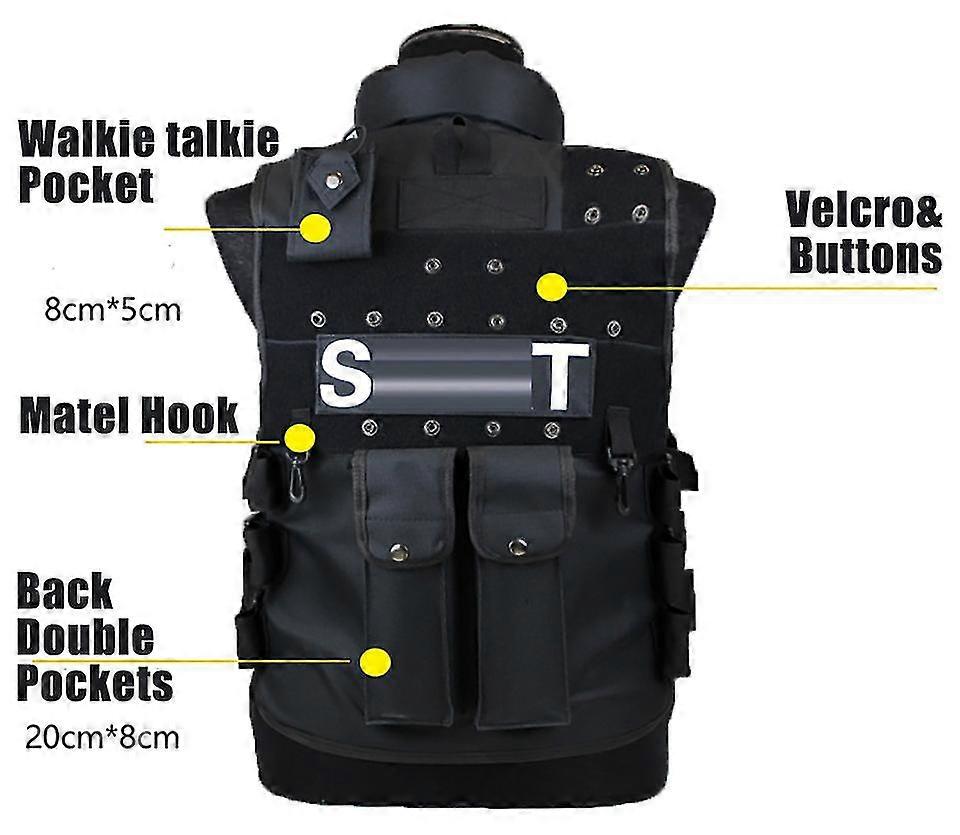 11 Pockets Tactical Vest Men Hunting Vest Outdoor Waistcaot Military ...