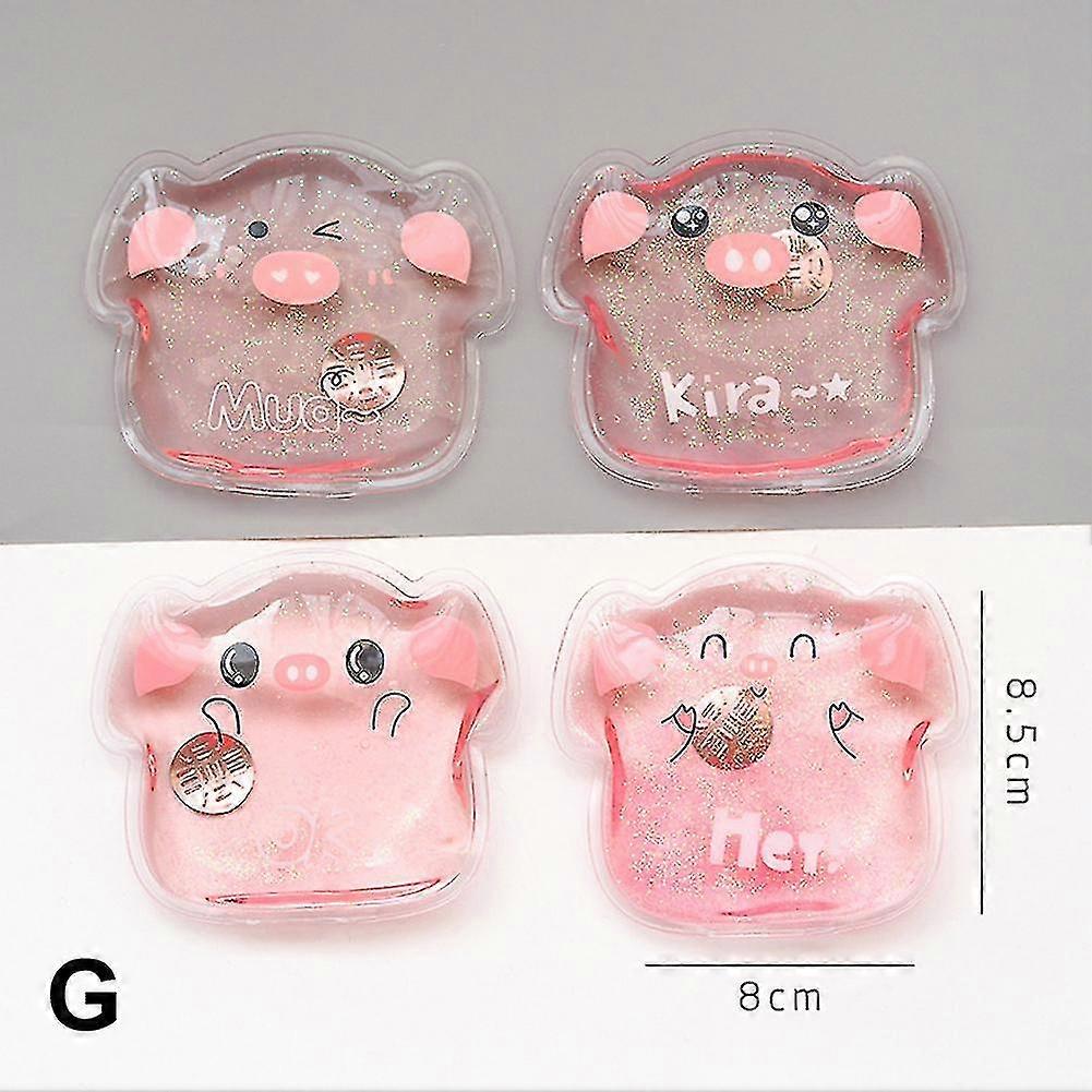 Mini Winter Reusable Gel Hand Warmer Cute Cartoon Instant Self Heating ...