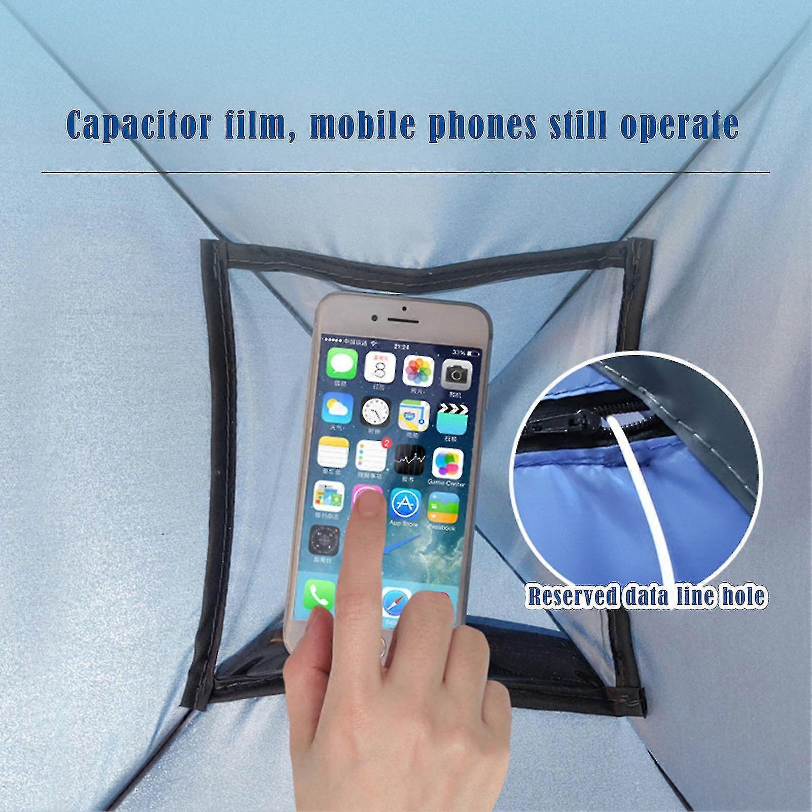 Portable Sun Shelter Mini Head Tent With Phone Holder For Beach ...