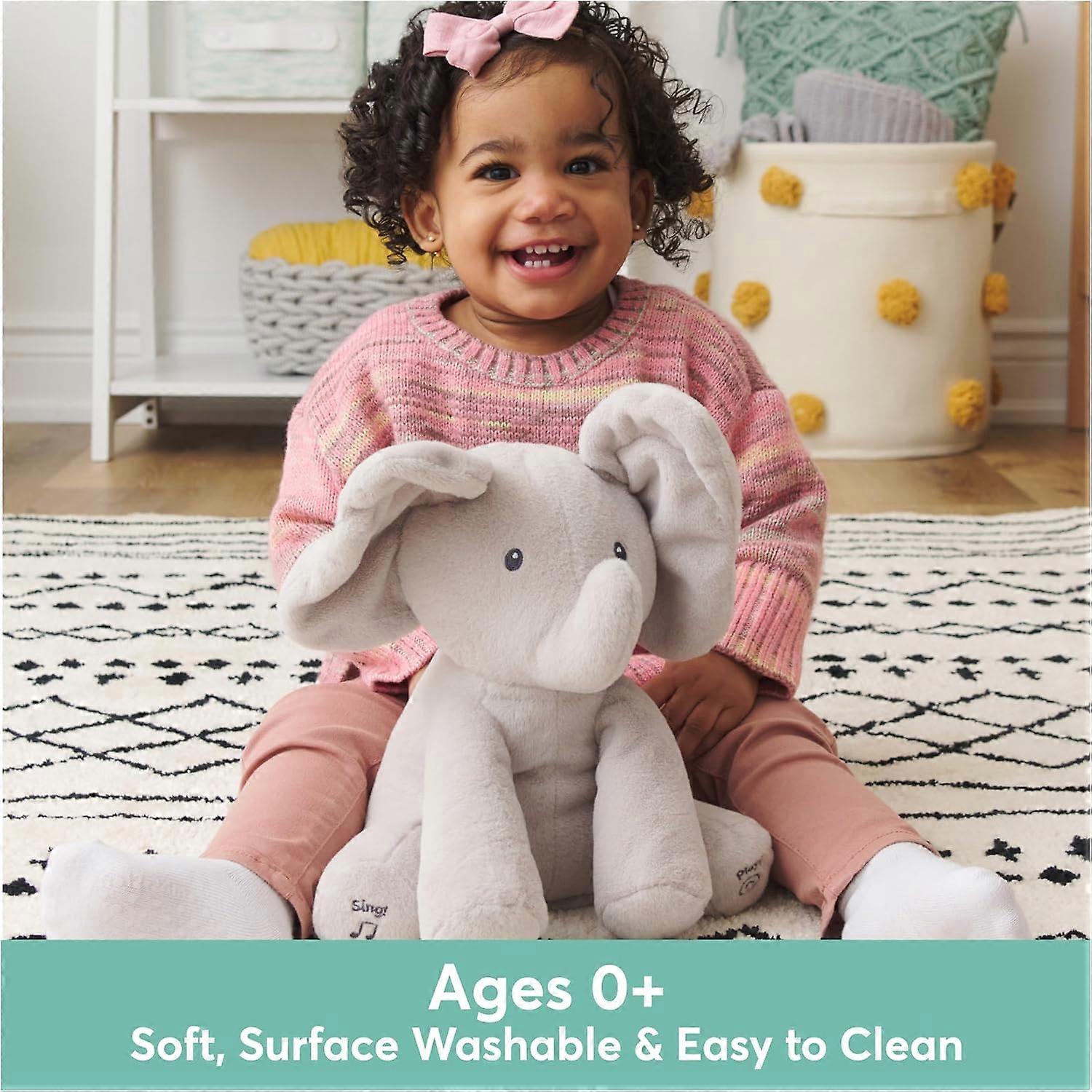 Animated Plush Stuffed Animal, Cream, 12 Inch, Elephant Shock, 12 Inch ...