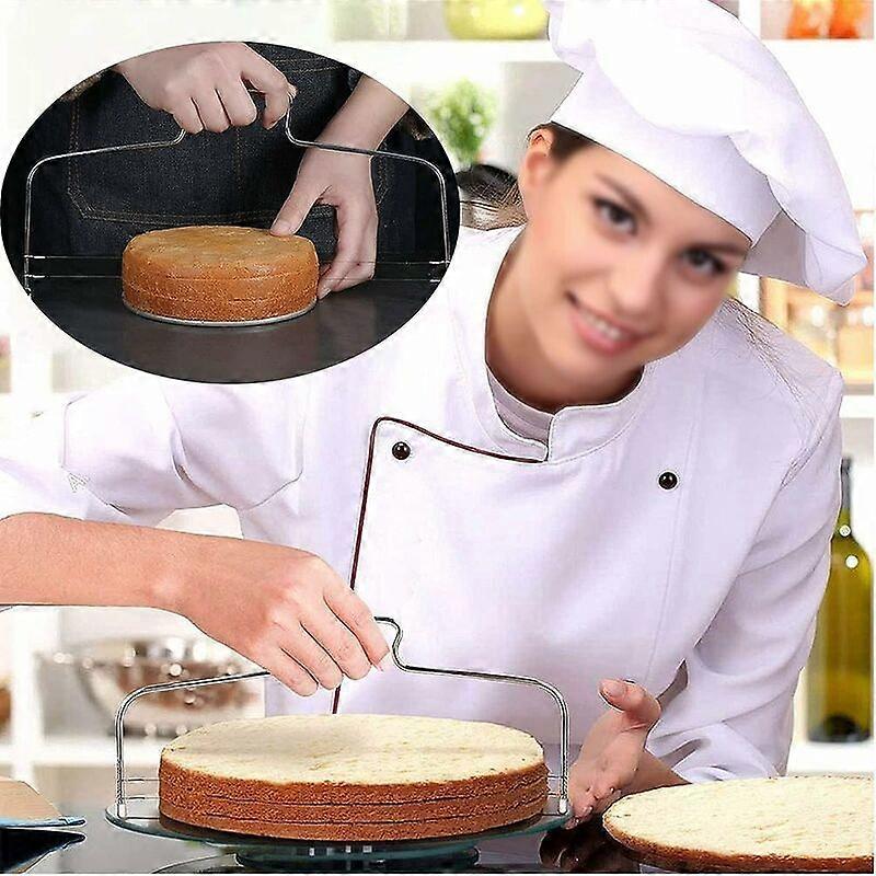 Cake Divider Cake Cutting Wire Triomphe 2 Pieces Cake Slicing Cutter ...
