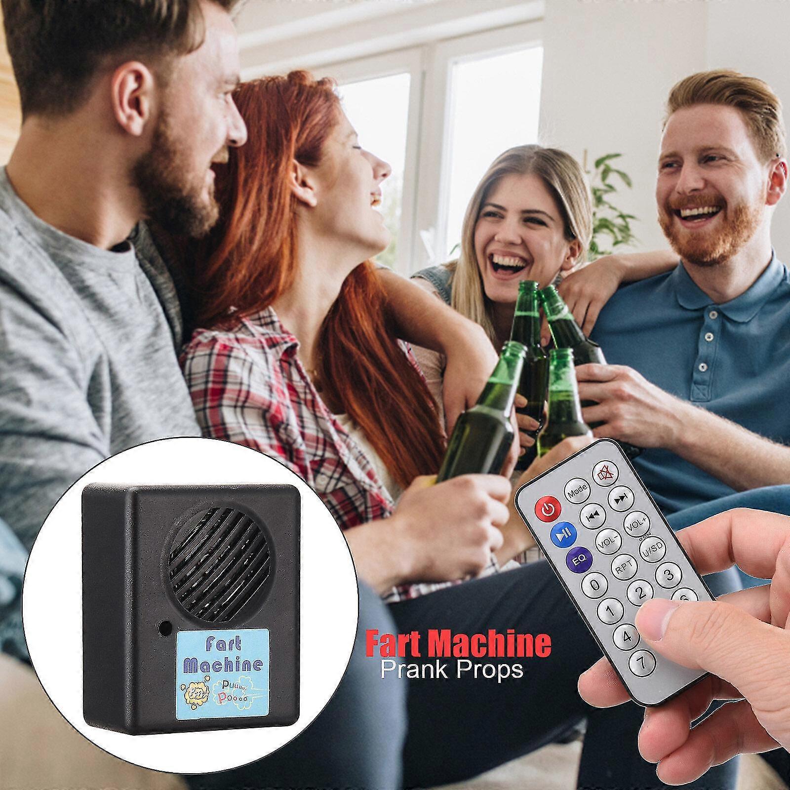 New Funny Prank Remote Control Fart Machine Practical Gag Hot Novelty ...