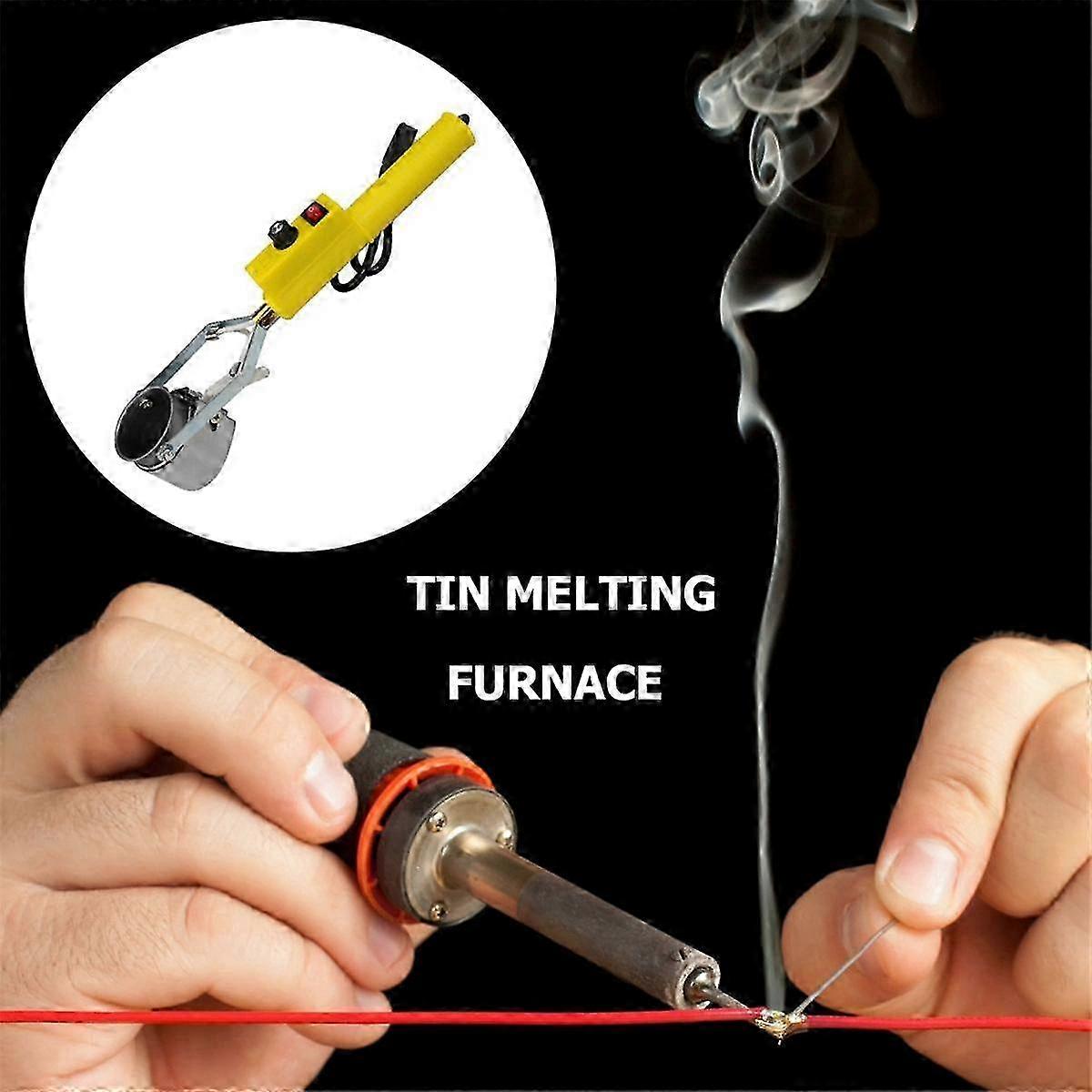 500W Tin Melting Solder Pot Handheld Soldering Repair Furnace ...