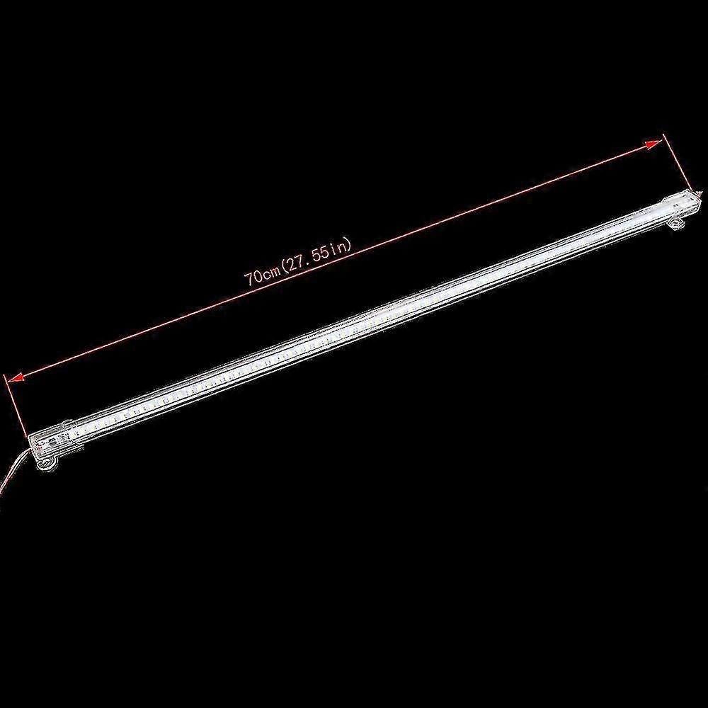 70cm Waterproof Ip65 12w 72x 2835 Rigid Led Light Bars Transparent Pc ...