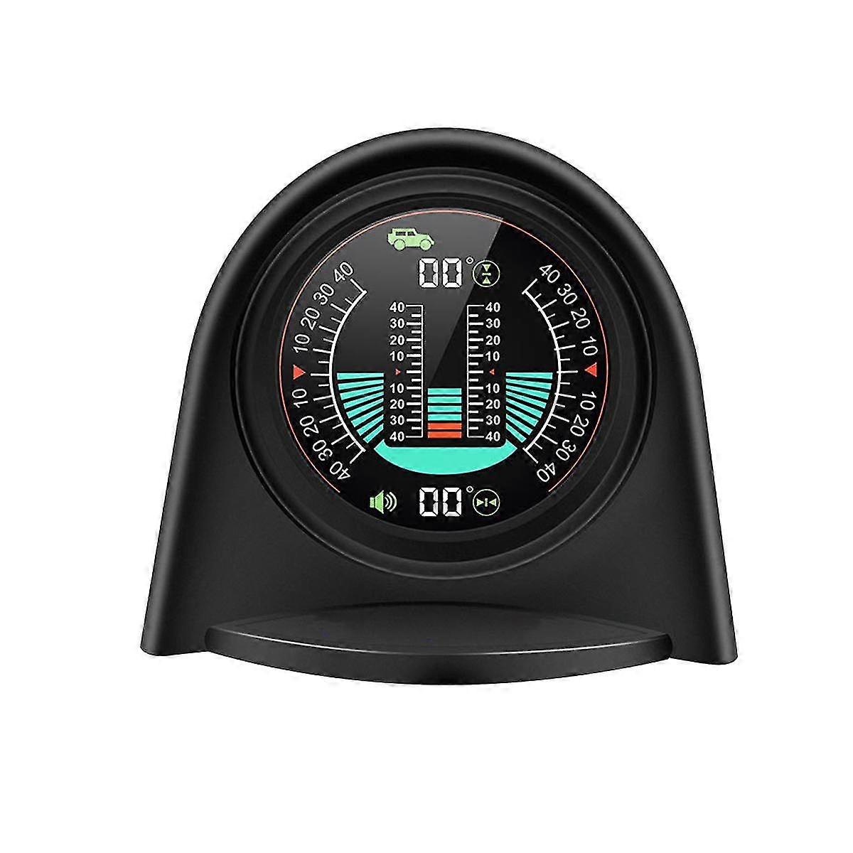X94 Car Hud Digital Inclinometer Clinometer 4x4gps Off-road Auto Pitch ...