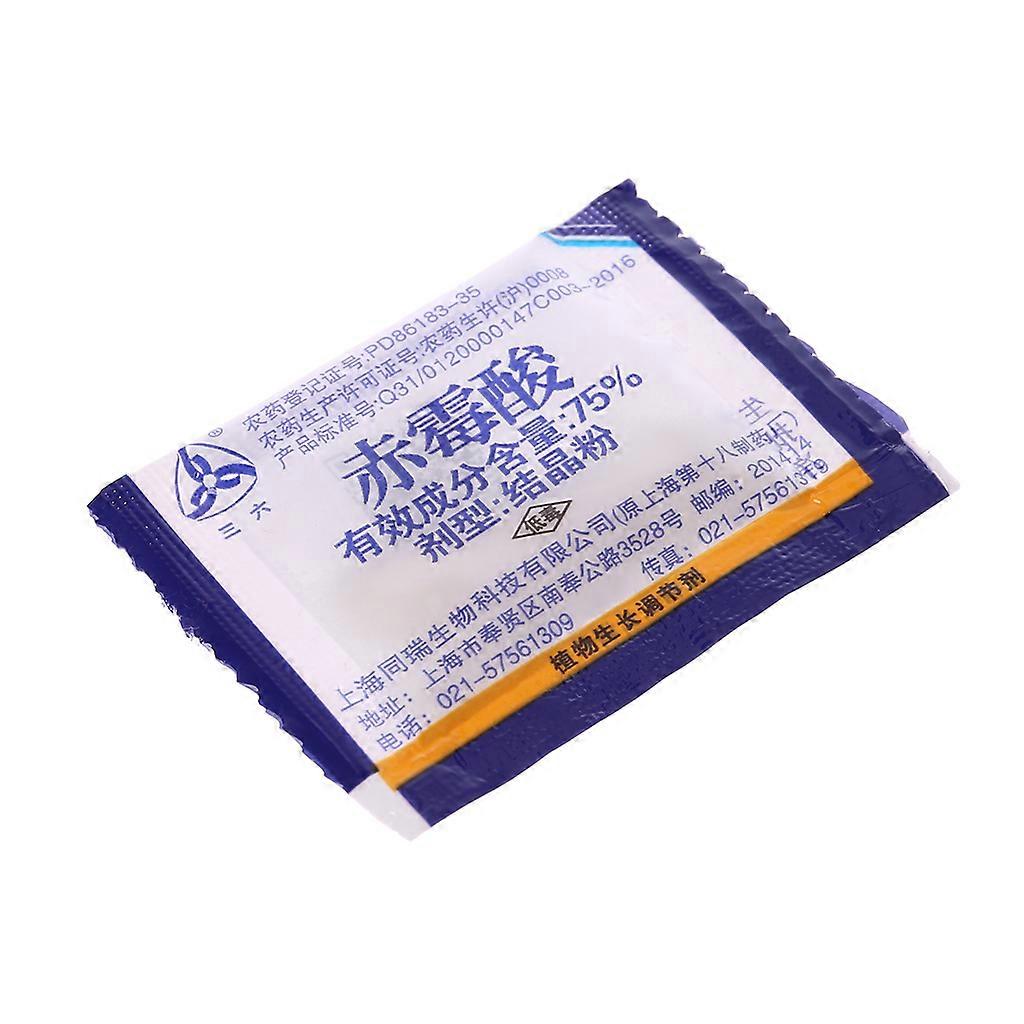 5Pcs Garden Gibberellic Acid GA3 75% Water Soluble White Plant Growth ...