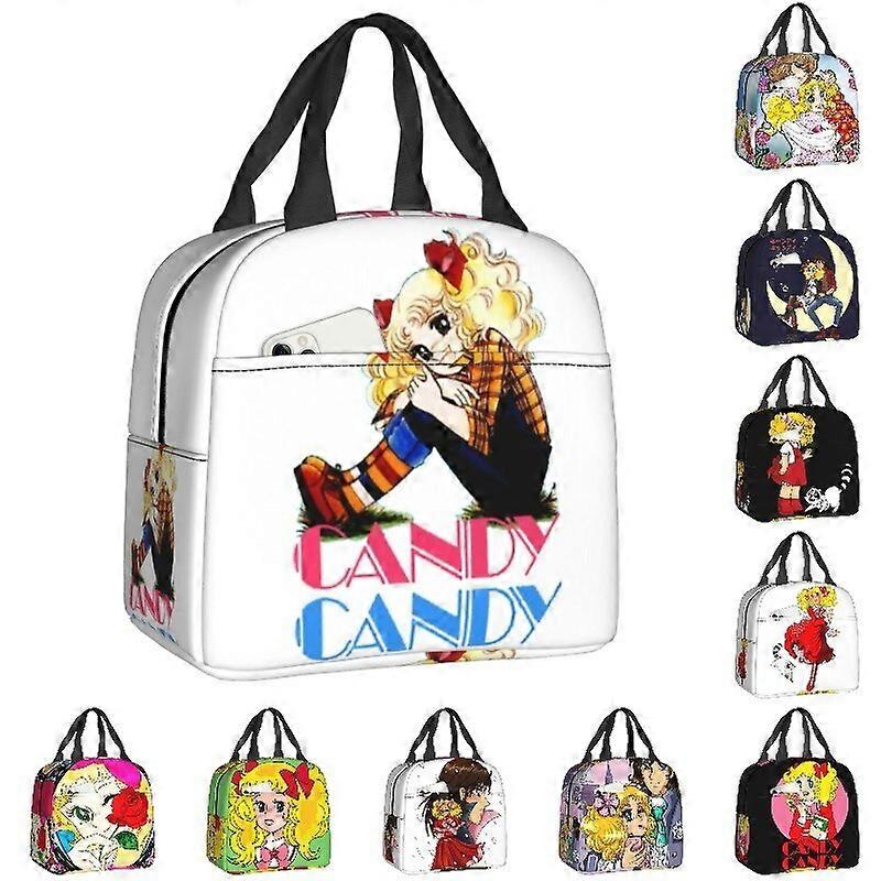 Candy Candy Logo Resuable Lunch Box Multifunction Anime Manga Thermal ...