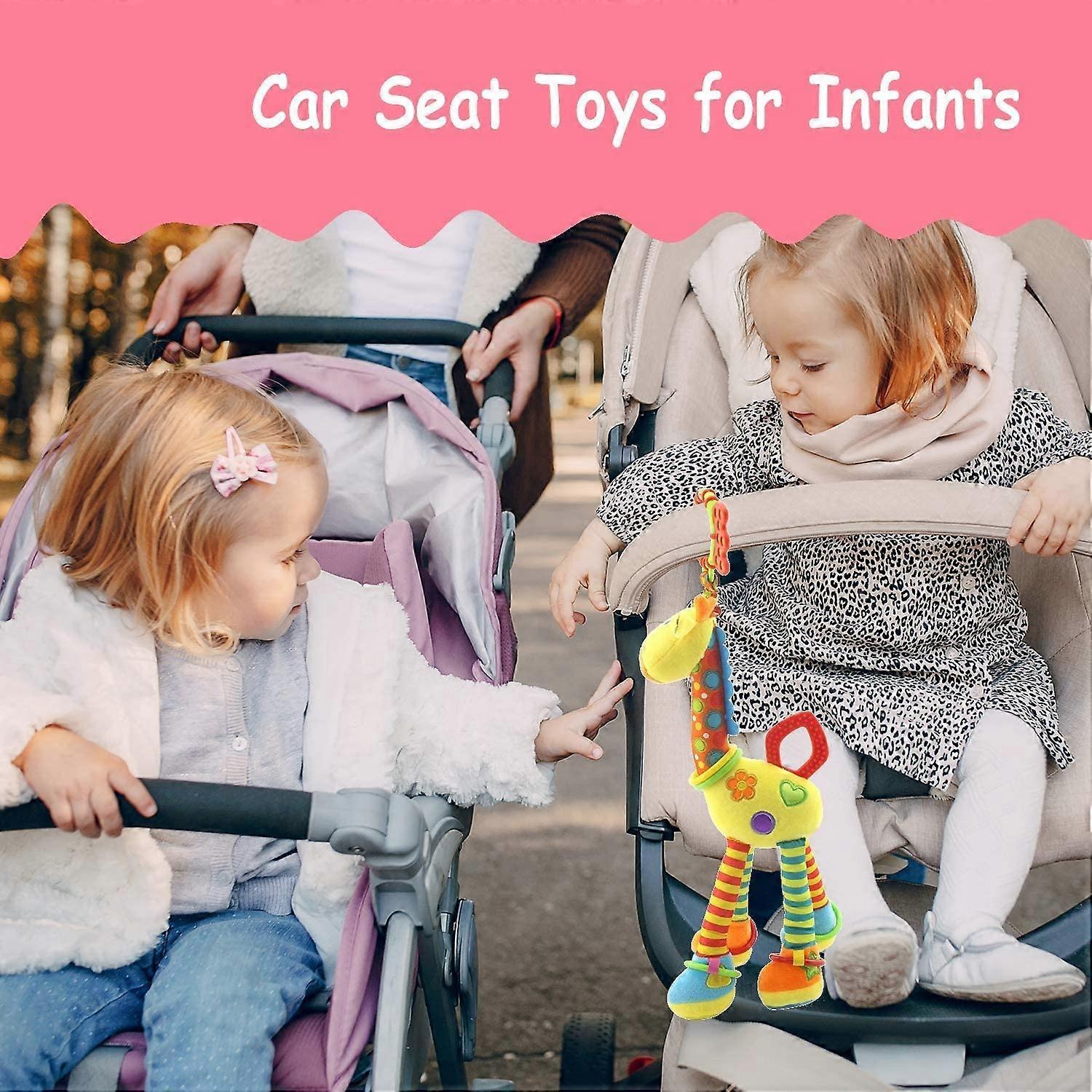 Car Seat Toys, Baby Toys 3-6 Months, Hanging Baby Toys, Stroller Toys ...